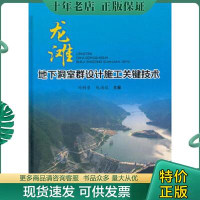 正版现货9787517060352 龙滩地下洞室群设计施工关键技术 冯树荣,赵海斌主编; 水利水电出版社