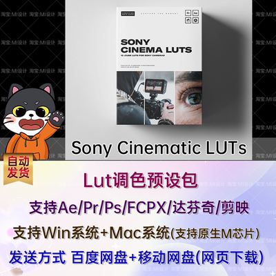 索尼相机调色预设 Christian Mate Grab – Sony Cinematic LUTs