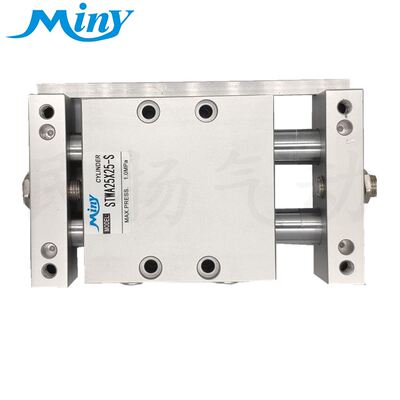 新品。STWA16X50双杆m滑台气缸STWB10/16X25X50X75X100X125X150/1