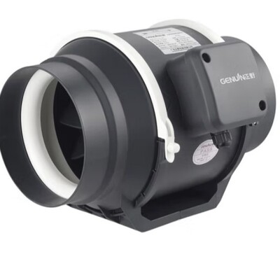 正野GENUIN管道风机排气扇卫生间增压管道式通风机DPT10-23F北京