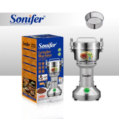 sonifer 200g咖啡豆自动研磨机电动研磨器coffee grinder SF-3577