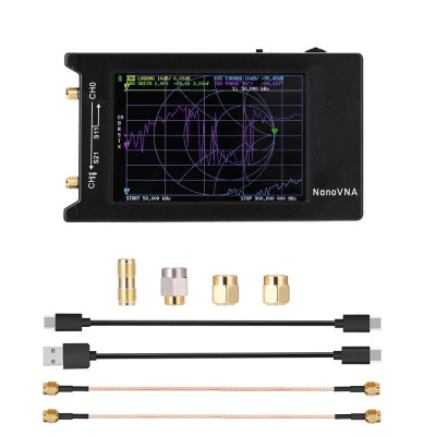 4寸矢量网络分析仪NanoVNA-H4.测量范围：10KHz-1.5GHz