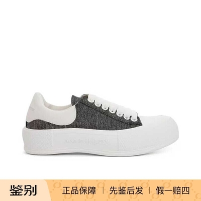 759846W帆布鞋麦昆厚底