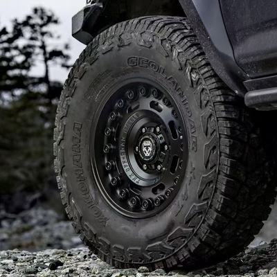 战斧TKX轮毂T803适配烈马坦克300游骑侠17寸FJ新212BJ40牧游侠