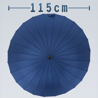 极速24 Bone Long Handle Guarda-chuvas Refor?o RWindproof Pa