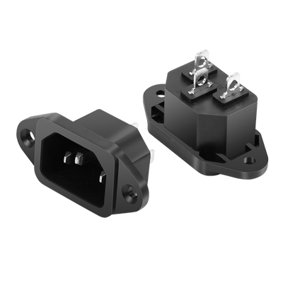 品字AC电源插座3脚品字