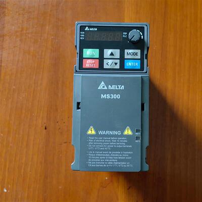 VFD4A2MS43ANSAA 拆机台达变频器MS300  1.5KW  三相380V供电