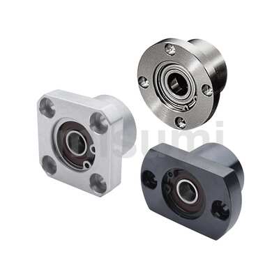 替代米思米KKH双轴不带卡簧方法兰组件带座轴承BASC 固定轴承支座