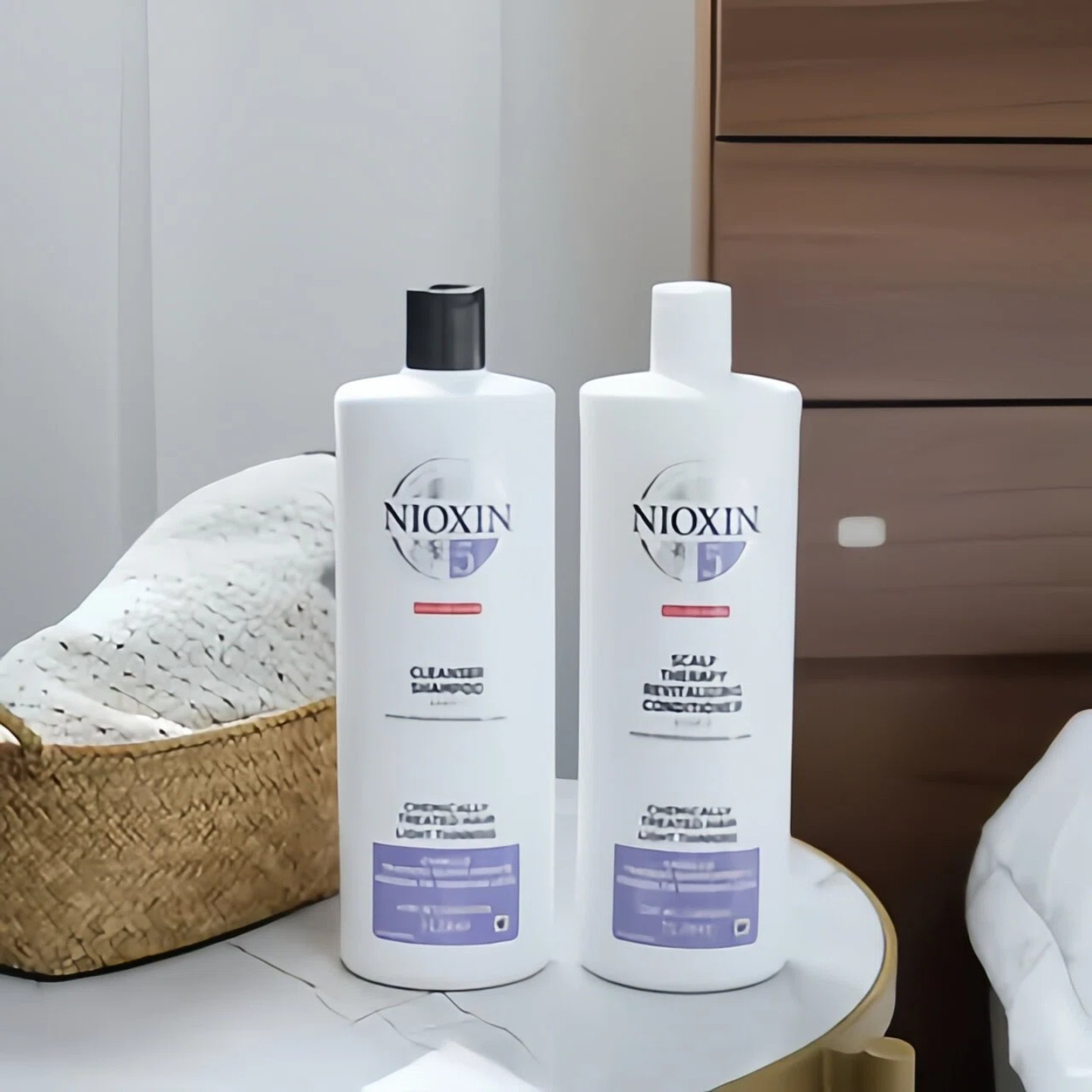 Nioxin丽康丝洗发水护发素清爽油性发质用韩国直邮代购