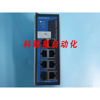 工业配件MOXA EDS-308 REV.2.2 8-PORT ETHERNET SWITCH