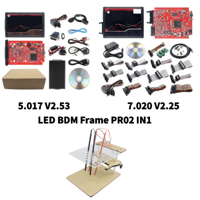 KTAG V7.020 V2.25 Red+KESS V2 V5.017 V2.53 +BDM FRAME PRO