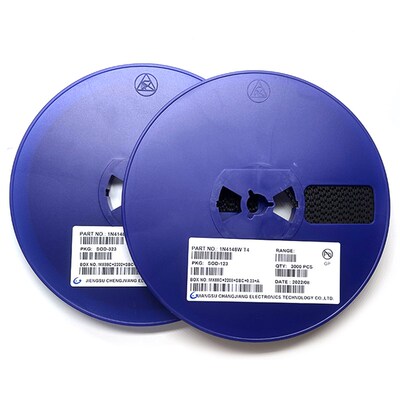 二极体1N4148W T4 贴片SOD-123/323 1206/0805体积 IN4148整盘