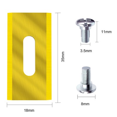 极速.30pcs Trimmer Blade Lawn Mower Grass Replacement Trimme