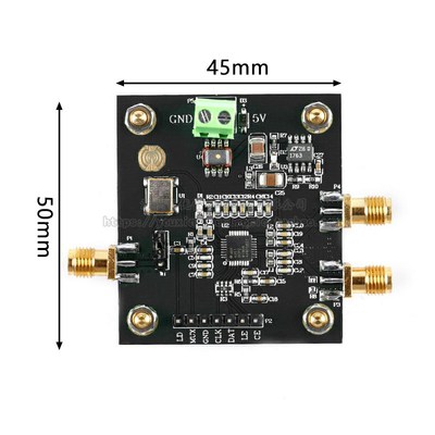 极速ADF4351锁相环模块宽带锁w相环频率源 35M-4.4GHz 射频信号源