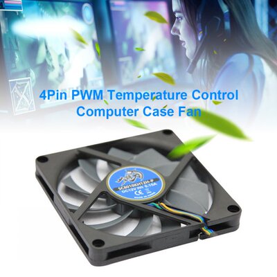 新品KH12H-P 8cm Computer Case ThBin Fan 4 Pin 3000RPM Adjust