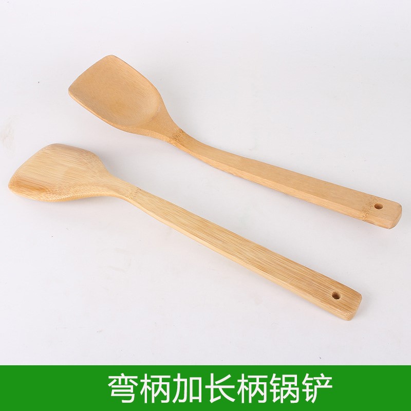 极速竹铲家用不粘锅o竹子无漆竹制木铲炒菜家用竹饭勺专用锅铲铲