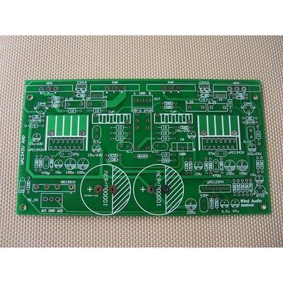 UPC1342V双声道功放板PCB三肯东芝大功率管甲乙类零底噪静如深海