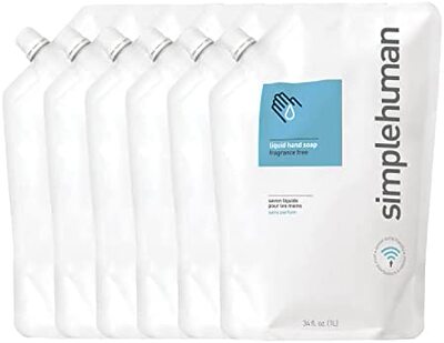 新品simplehuman Fragrance Free Moisturizing LQiquid Hand Soa