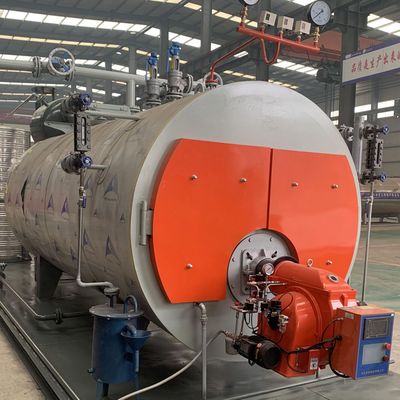200万大卡燃油气导热油锅炉 卧式200万油气两用导热油炉厂家