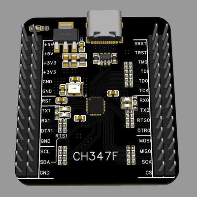 CH347F高速双通道串口模块