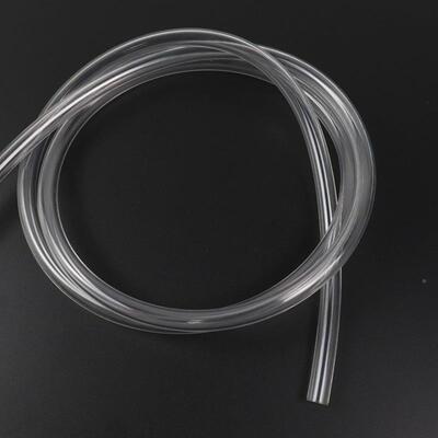 厂家食品级塑料水管pc明软管给水透Y-122管透PVvC水平管高穿线软