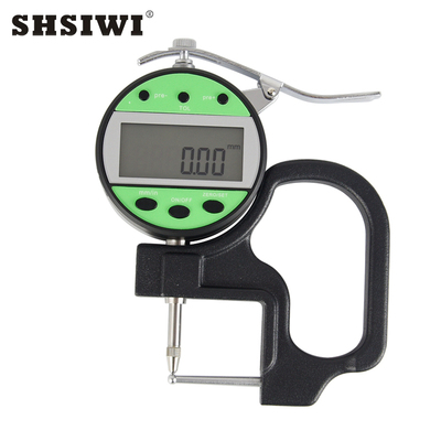 数显厚度测量仪 管厚规0-10*30 0-10*60钢管钢板数显测厚规