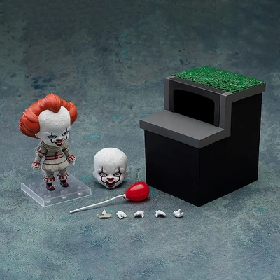 黏土人#1225小丑回魂 2017 Pennywise潘尼怀斯 可动人偶 盒装手办