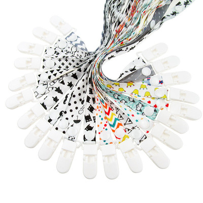 极速Baby Pacifier Clip Chain for soothers RibPbon Chupetas f