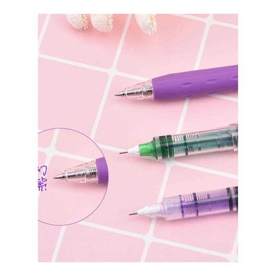 极速*6PCS/7PCS/semt Rollerball Pens 0.5mm Big Capacity Ink G