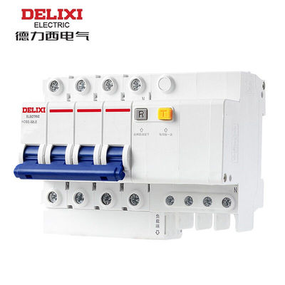 极速德力西HDBE-63LE4PD32A6KA30mAELEAC4J00VACHDBE32LE4D32微型