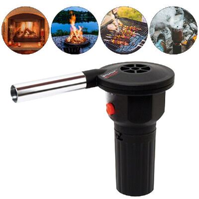 极速BBQ Fan Air Blopwer Handheld Hand Blow Air Grill Blower