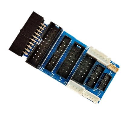 JLINK V9 V11 ULINK ST-LINK V2转接板1.27 2.0 2.54 JTAG转SWD