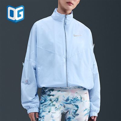 Nike/耐克正品女士经典时尚休闲运动立领防风外套HV9214-423