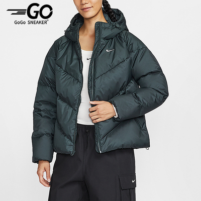 Nike/耐克正品冬季女士连帽宽松保暖户外运动羽绒服HV5236-390