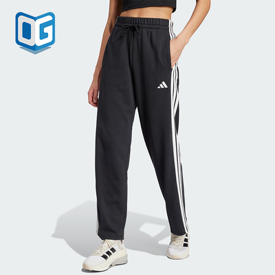 Adidas/阿迪达斯正品W 3S FT OH PT女士运动系带针织长裤JW7182