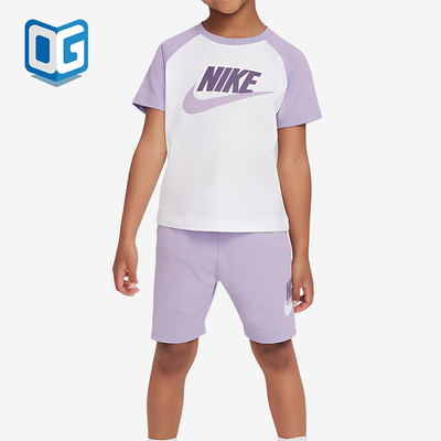 Nike/耐克正品儿童休闲舒适亲肤透气柔软运动套装HM9275-515