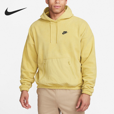 Nike/耐克正品秋季新款男子运动休闲保暖连帽套头卫衣FB8389