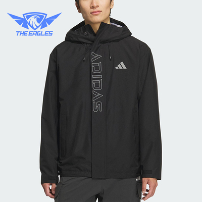 Adidas/阿迪达斯正品V WV JKT男女休闲连帽宽松运动外套KF5214