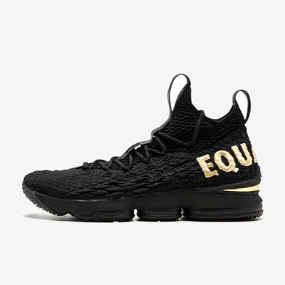 Nike耐克正品Lebron 15 PE Equality男款中帮篮球鞋897648-007