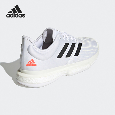 Adidas/阿迪达斯正品夏季男士低帮舒适透气运动网球鞋H69213