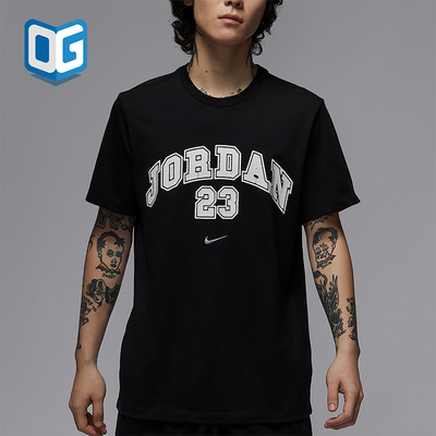 Nike/耐克正品JORDAN男士日常经典休闲运动透气短袖IB7525-010
