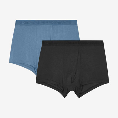 Skechers斯凯奇正品男平角抗菌中腰运动内裤P324M043-05C4