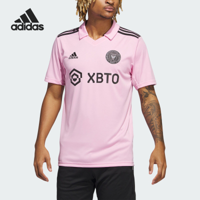 阿迪达斯男士排汗休闲POLO衫