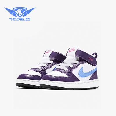 Nike/耐克正品Mid 2 婴童休闲运动中帮复古透气板鞋CD7784-106