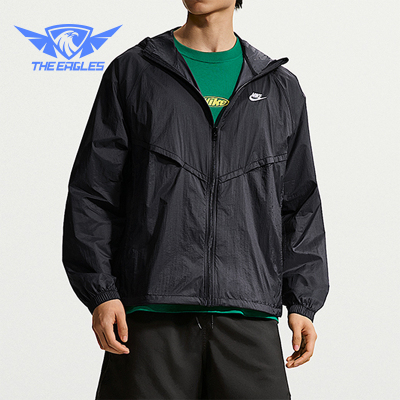 Nike/耐克正品Windrunner男士简约轻盈防晒运动外套IO9628-010