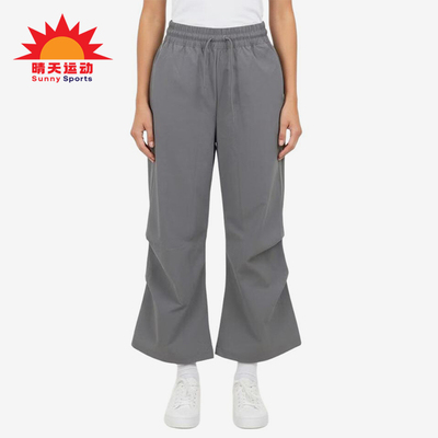 Adidas/阿迪达斯正品FOS纯色裤女灰色运动裤经典休闲裤装KW5715