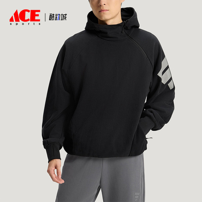 Adidas/阿迪达斯正品FOS M FT SWT HD男士连帽宽松针织卫衣KH3017