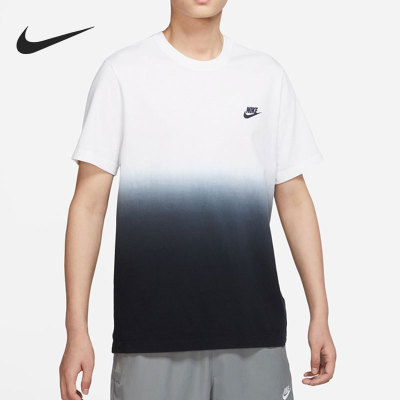 Nike/耐克正品夏季男子运动休闲渐变圆领短袖T恤DR7824-100
