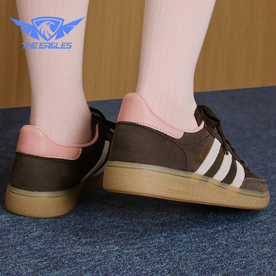 Adidas/阿迪达斯正品三叶草女士耐磨低帮系带运动轻质板鞋JR0852