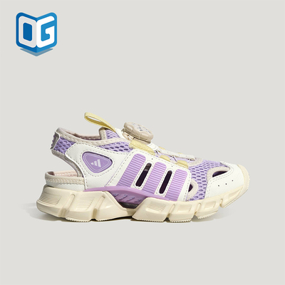 Adidas/阿迪达斯正品夏季款大童轻便凉快经典时尚低帮凉鞋KJ9504